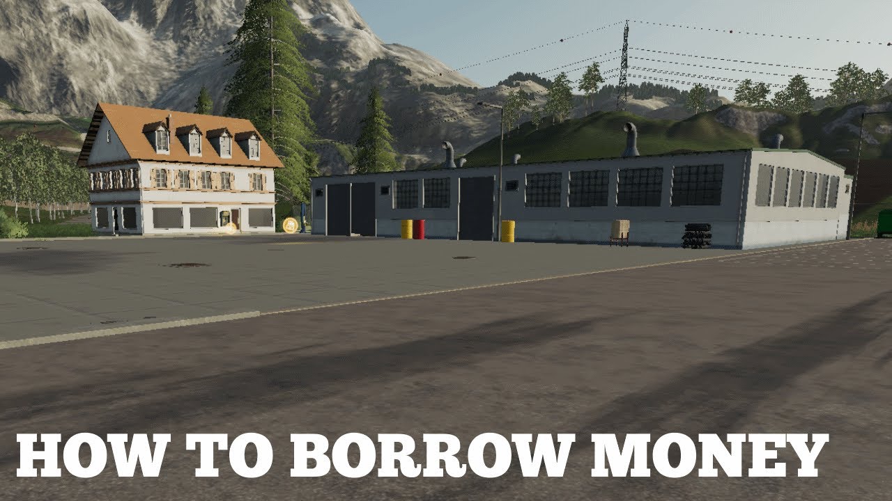 How To Borrow Money | Farming Simulator 19 - YouTube