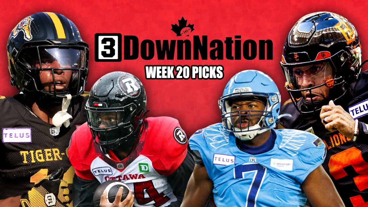 Free CFL Picks and Predictions (Week 20) | CFL Free Picks Today - YouTube