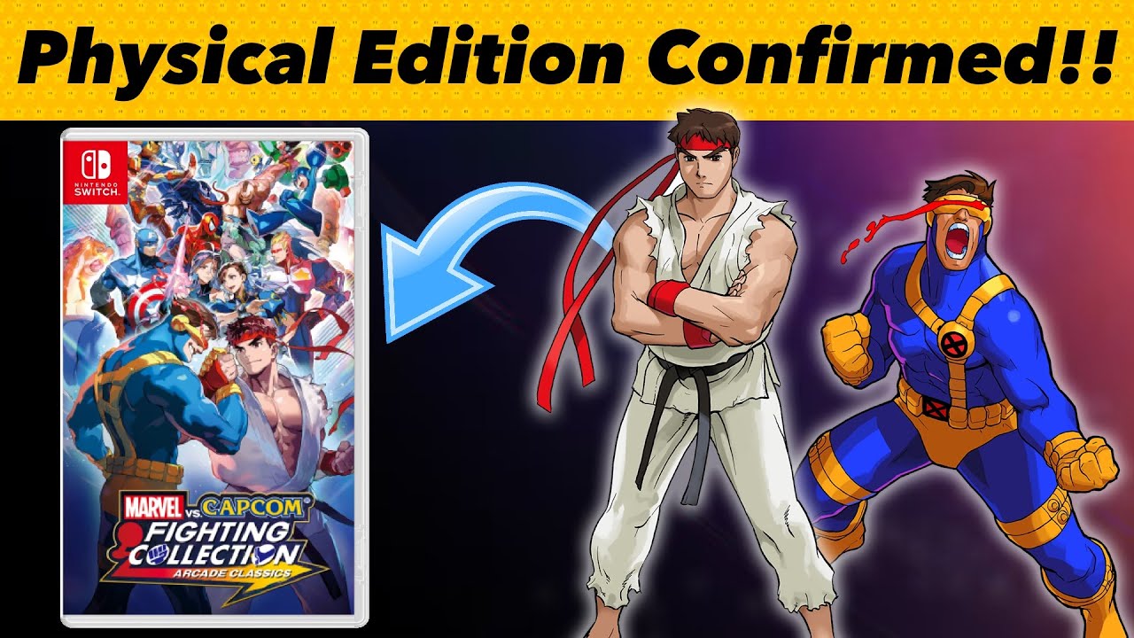 Physical Edition CONFIRMED For Marvel vs Capcom Fighting Collection ...