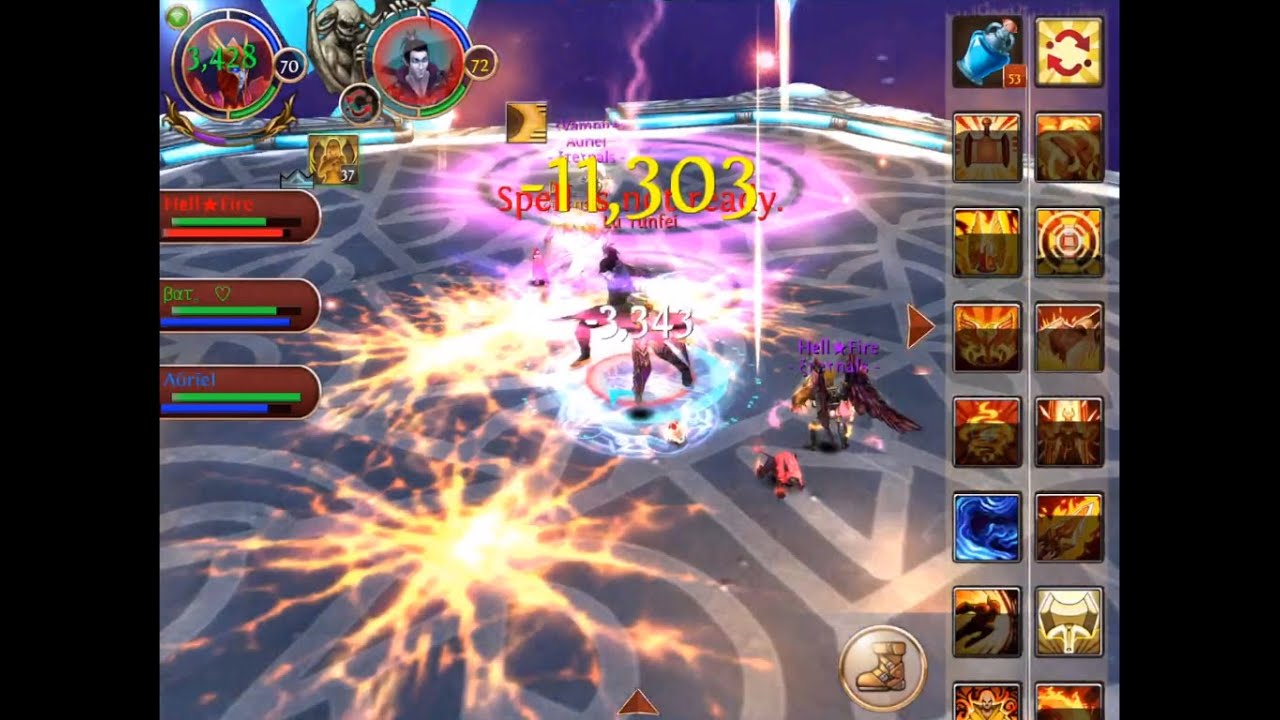 Order & Chaos online: Lu Yunfei Legend Boss Kill FK DPS - YouTube