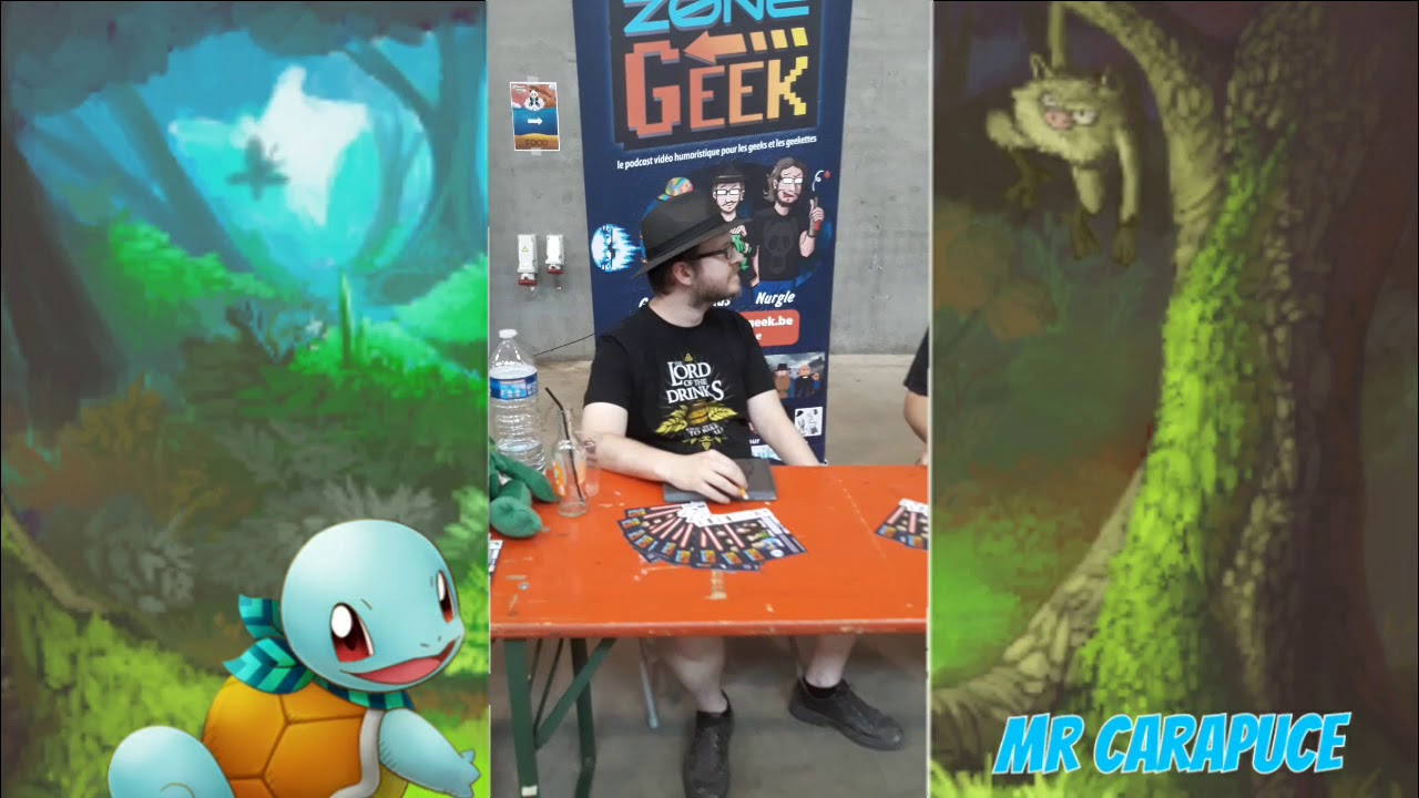 Visite à la convention "Summer Geek Festival", rencontre entre ...