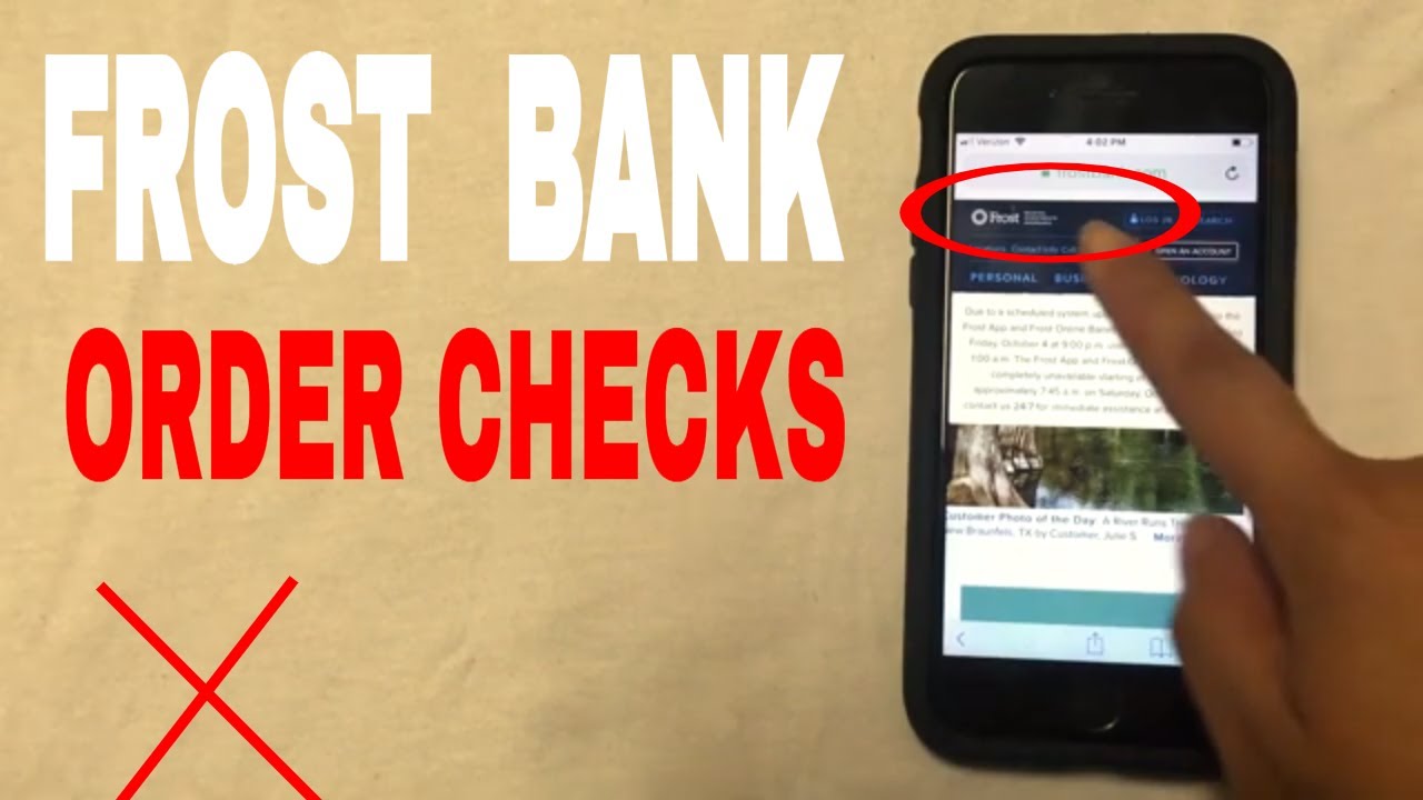 3 Ways To Order Frost Bank Replacement Checks 🔴 - YouTube