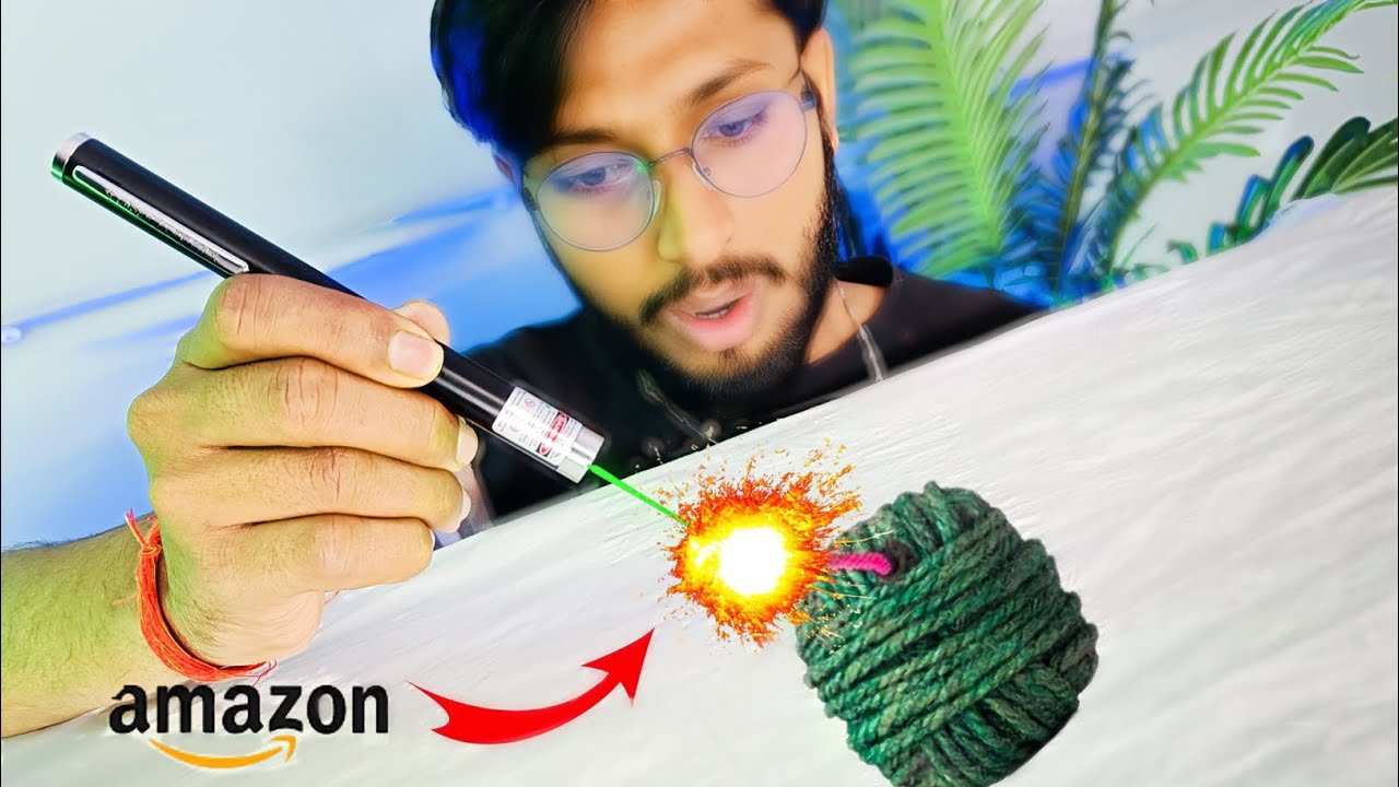 Super Powerful Laser Light Unboxing and Review Video - YouTube
