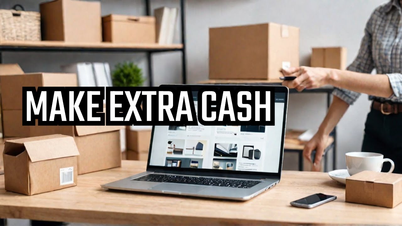 4 Simple Steps to Make Extra Income Reselling Items Online - YouTube