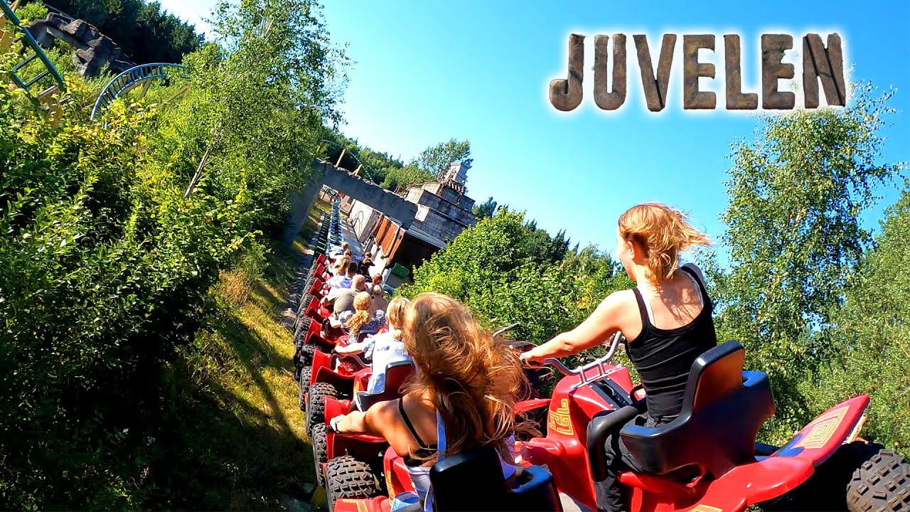 Juvelen ATV Roller Coaster 4K Back Seat POV - Djurs Sommerlund - YouTube