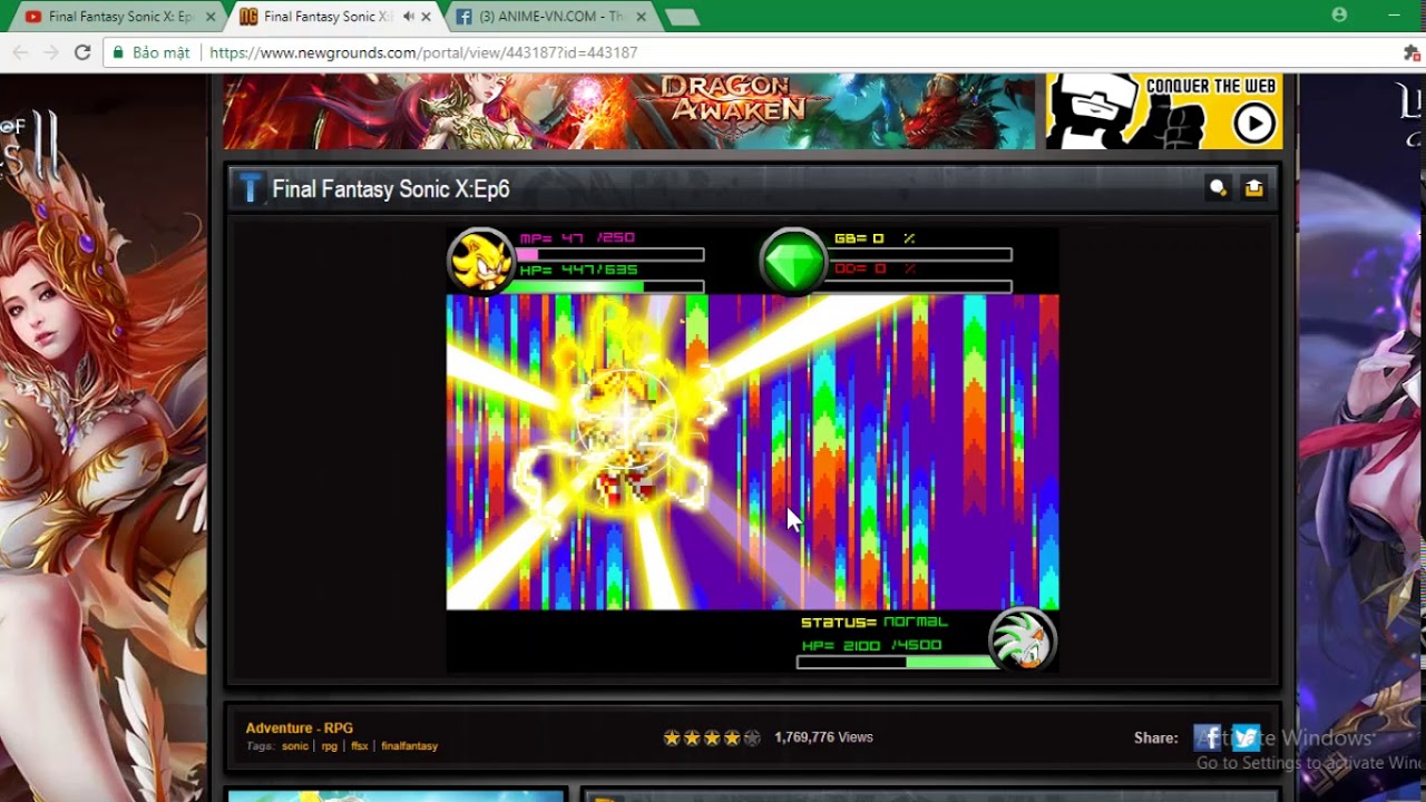 Chơi Game tuổi thơ :v (Link Game in Desc) - FFSX6 - YouTube