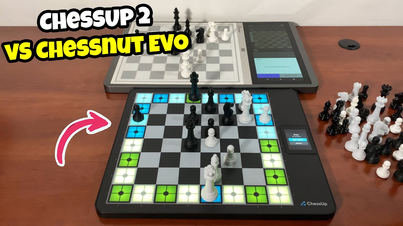 Chessnut EVO vs ChessUp 2 Android Chess Computers 🟡 @gadgetify - YouTube