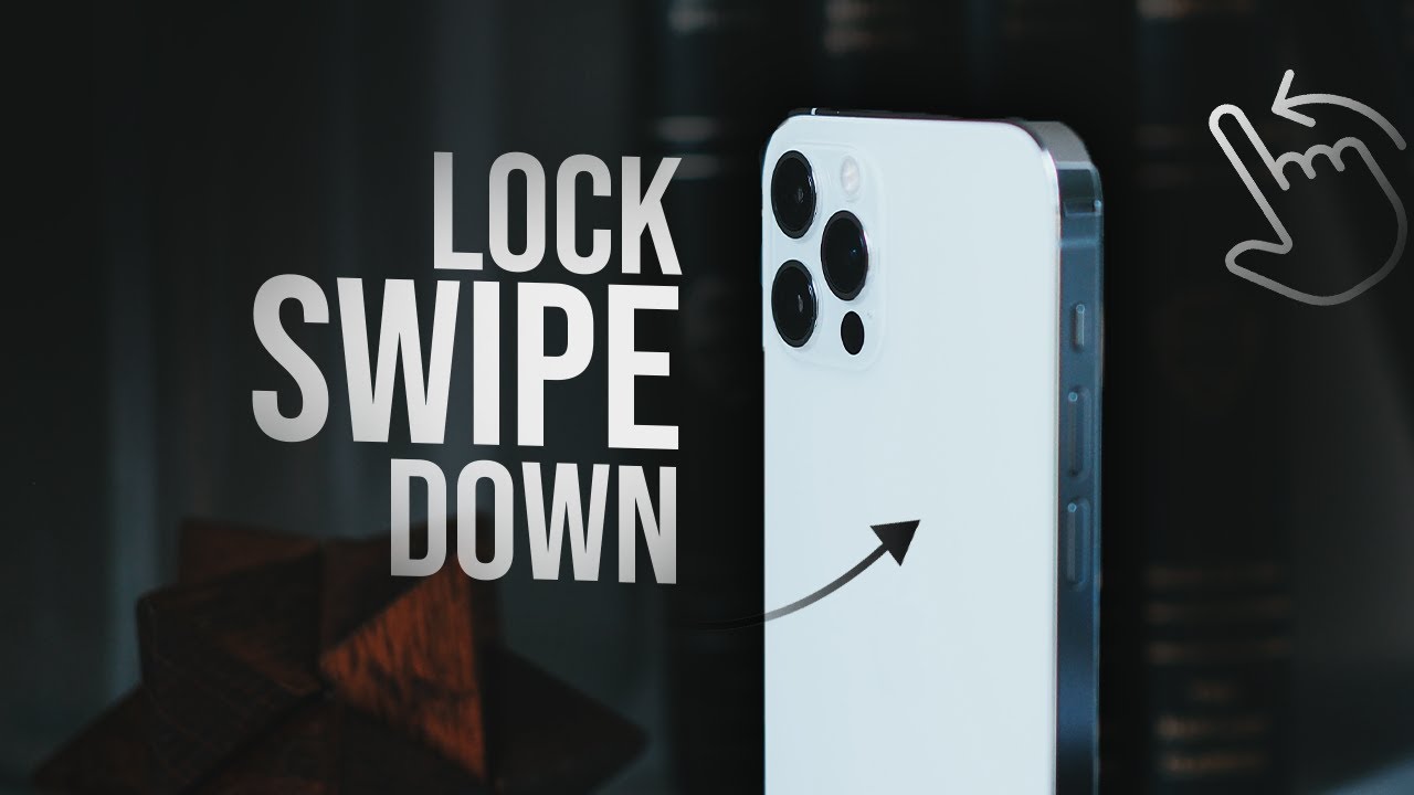 How to Lock Swipe Down on iPhone (tutorial) - YouTube