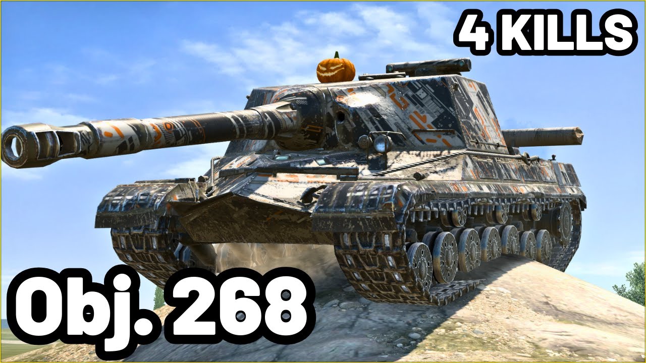 Obj. 268 | 8K DAMAGE | 4 KILLS | WOT Blitz Pro Replays - YouTube