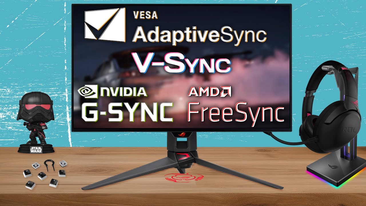 Как работят V-Sync и Adaptive Sync - YouTube