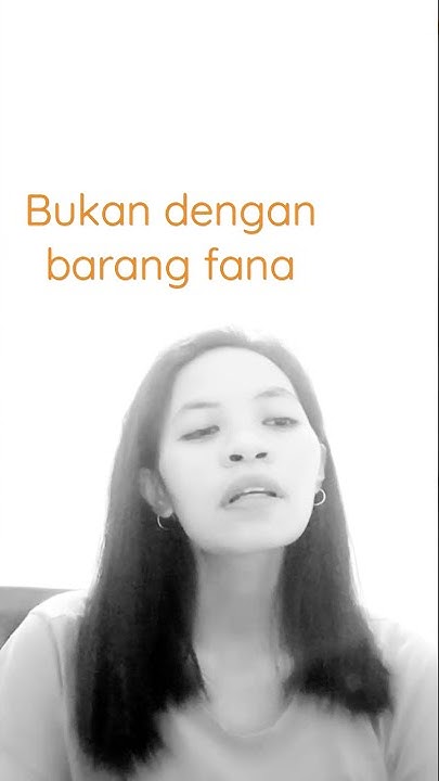 bukan dengan barang fana - YouTube