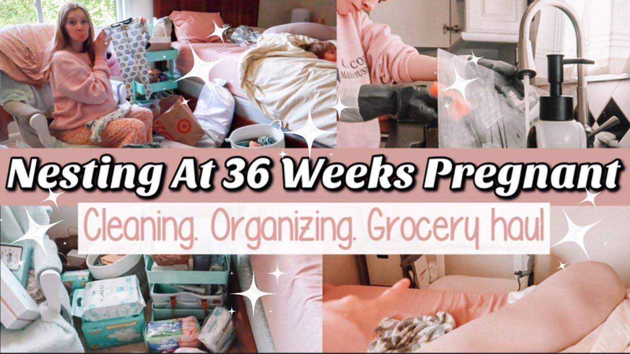 PREPPING MY HOUSE FOR A NEWBORN | CLEAN AND ORGANIZE WITH ME AT 36 ...