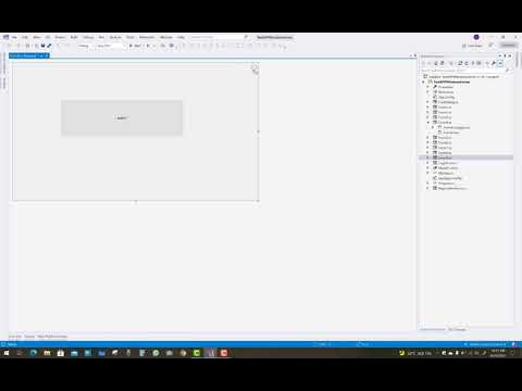 Hide Form Border, Add close button manually in Windows Forms C# - YouTube