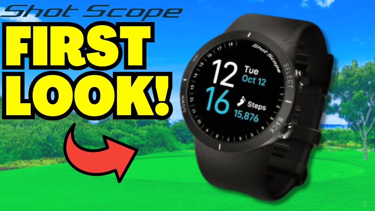 REVIEWED! Shot Scope V5 GPS Golf Watch Unboxing! - YouTube