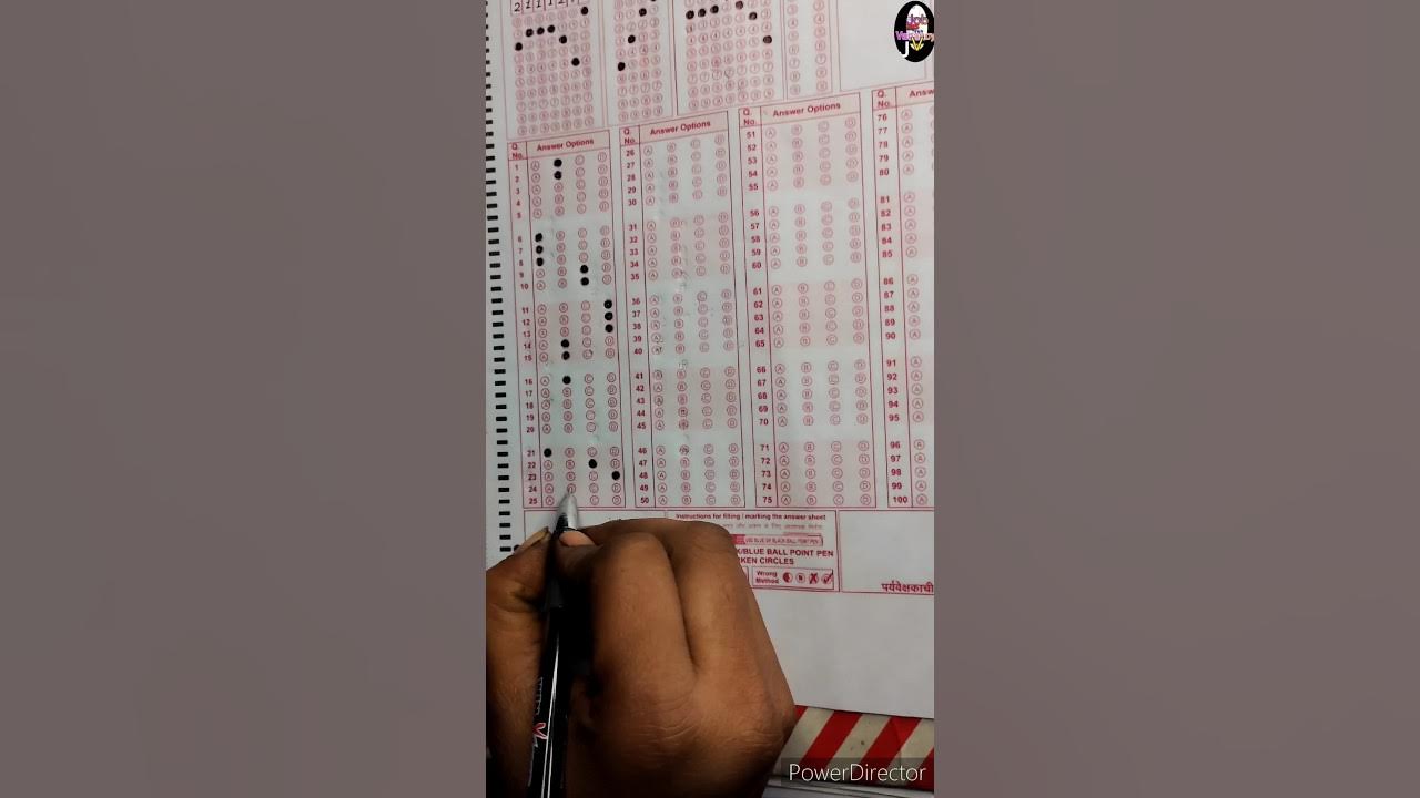 10th Exam में Omr Sheet कैसे भरे ।how To Fill Omr Sheet In Class 10th