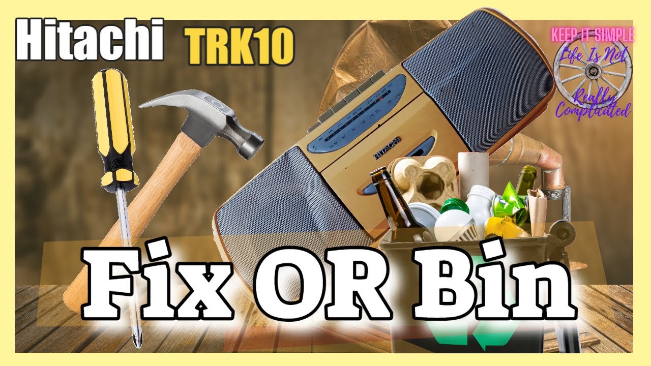 "Woah! What We Discovered When We Tackled This Vintage Boombox Repair ...