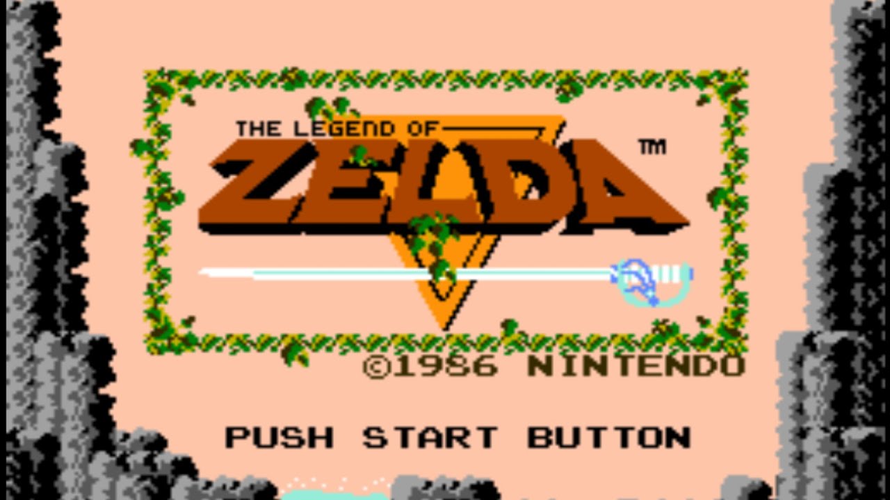 Let's Play: Legend of Zelda (NES: 1986) - pt 2 - YouTube