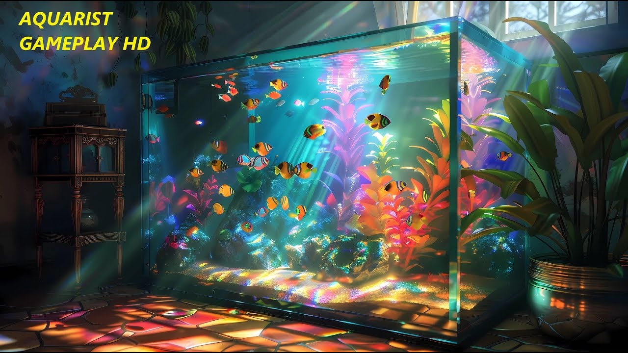 The Most Relaxing Beautiful Gameplay Yet! | Aquarist Game HD - YouTube