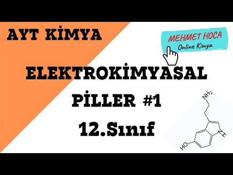 ELEKTROKİMYASAL PİLLER -1 AYT 12.Sınıf