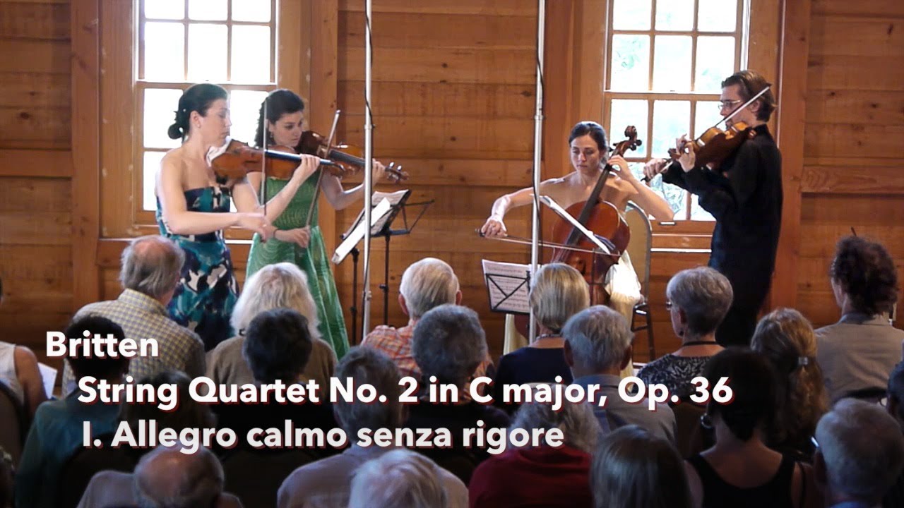 Britten: String Quartet No. 2, I. Allegro calmo senza rigore ...