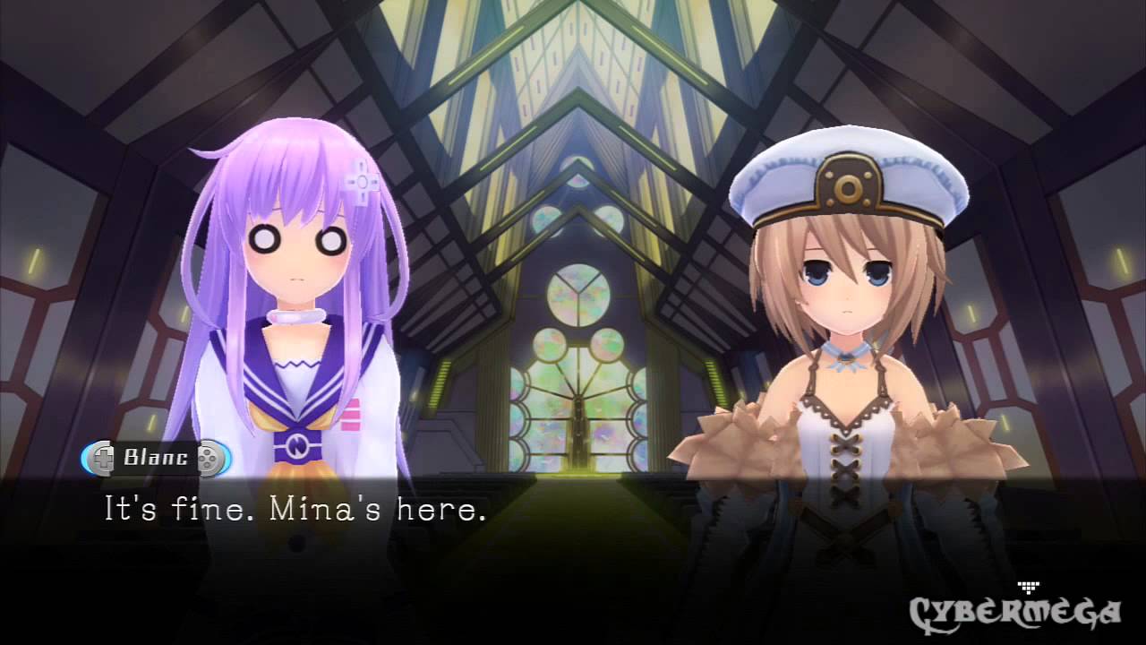 HyperDimension Neptunia MK2 Ch5 Part 9 Blanc Joins + Lowee Events - YouTube