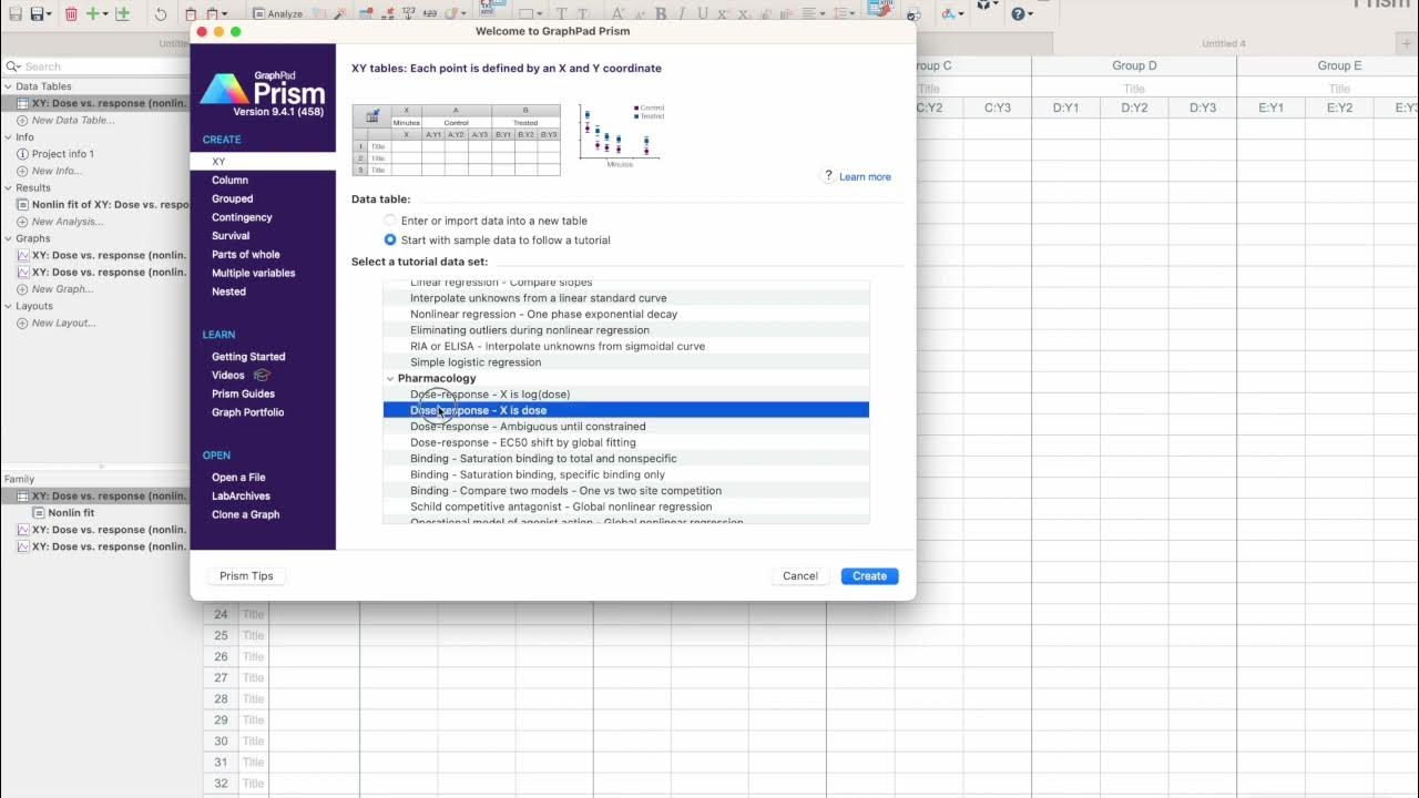 Latihan menghitung IC50 - YouTube