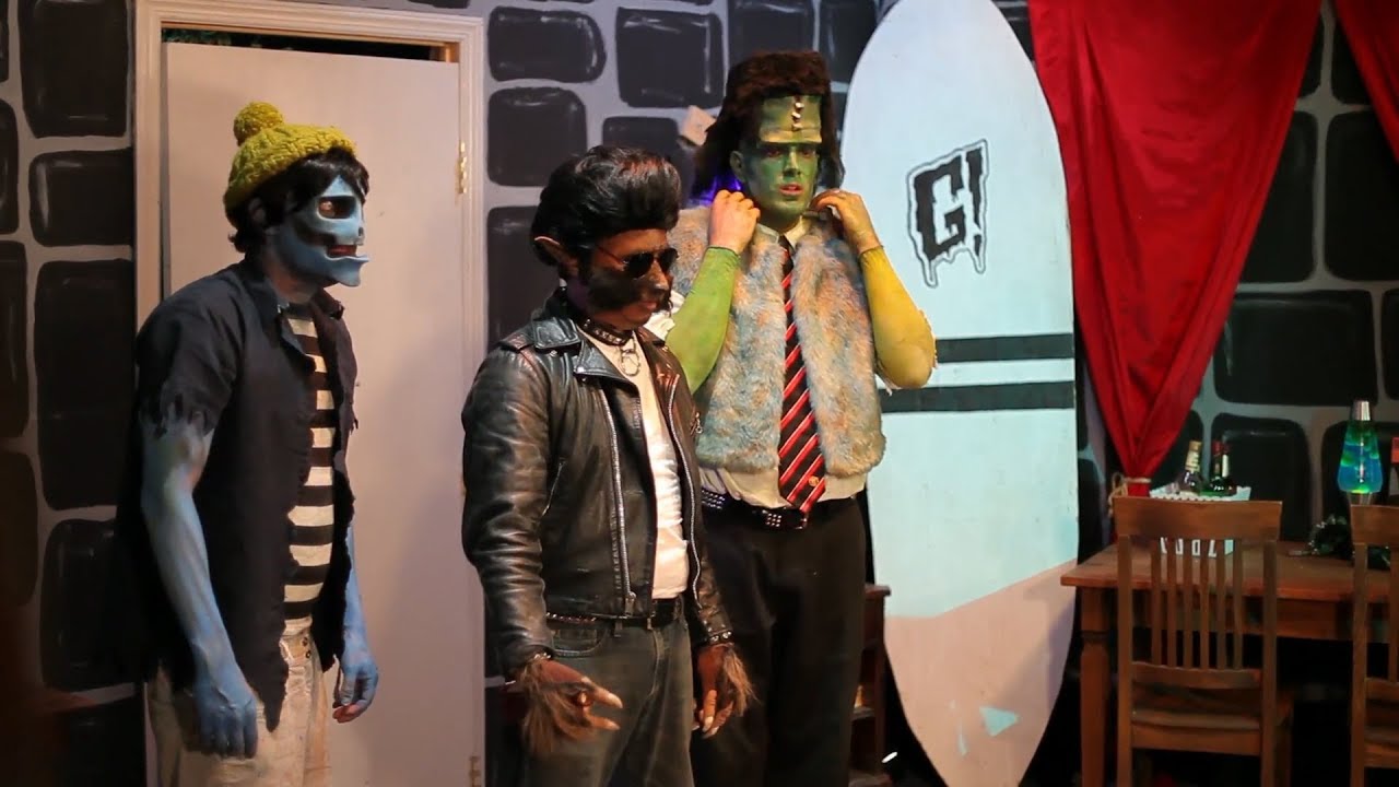 Behind the scenes - The Ghouligans! 100 Years of Monster Movies - YouTube