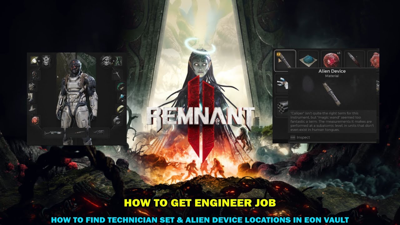 Remnant 2 walkthrough - How to get Engineer job in Eon vault ...