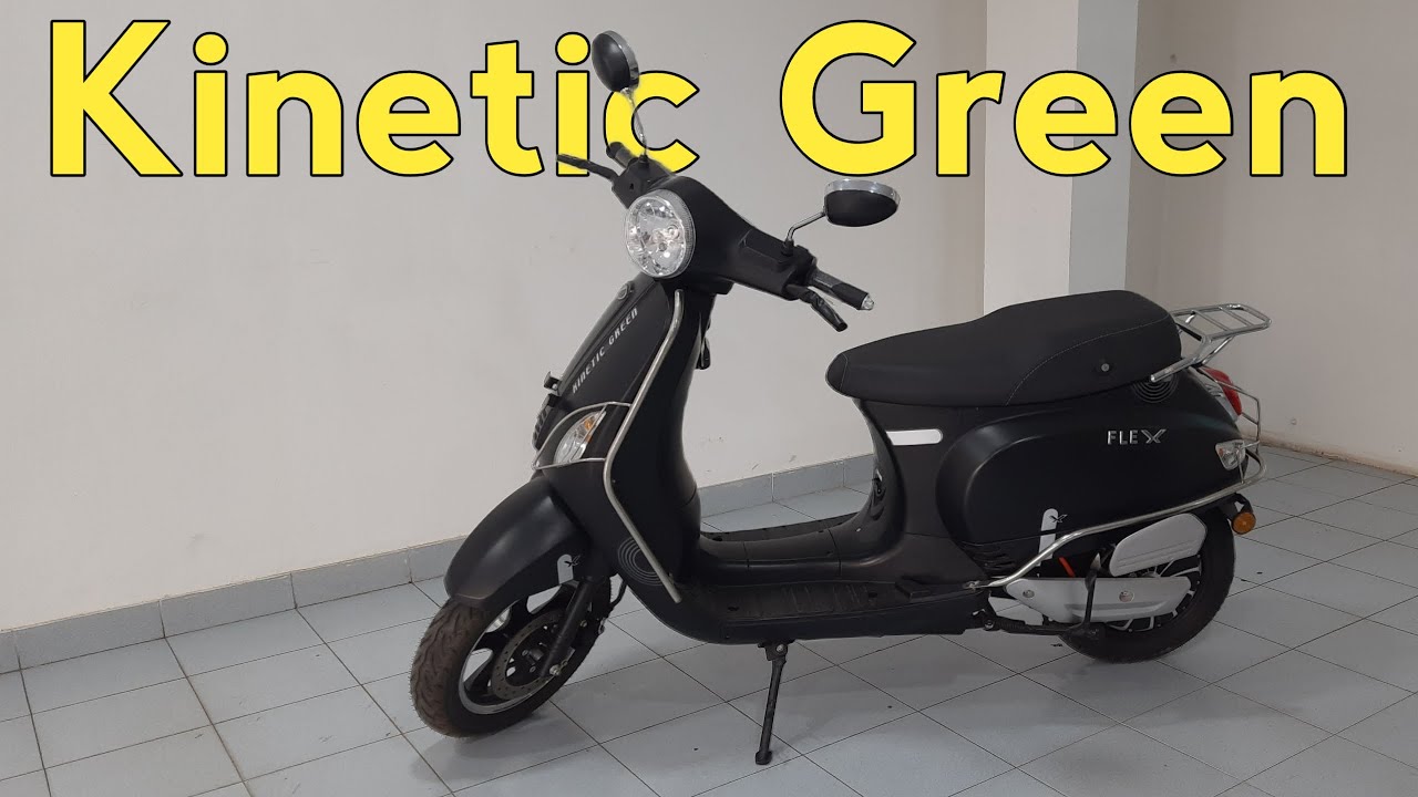 Kinetic Green EV Scooter 2024 | Electric Scooter | Kinetic Green Flex ...