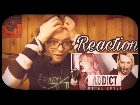 Addict Cover by Lollia ft. DAGames {REACTION} - YouTube