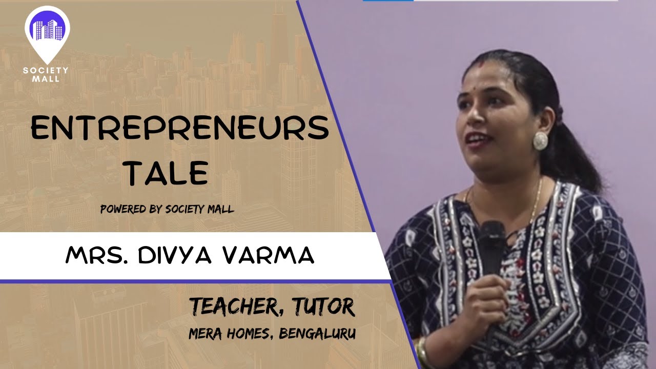 Divya Varma | Entrepreneurs Tale | Powered By SocietyMall - YouTube