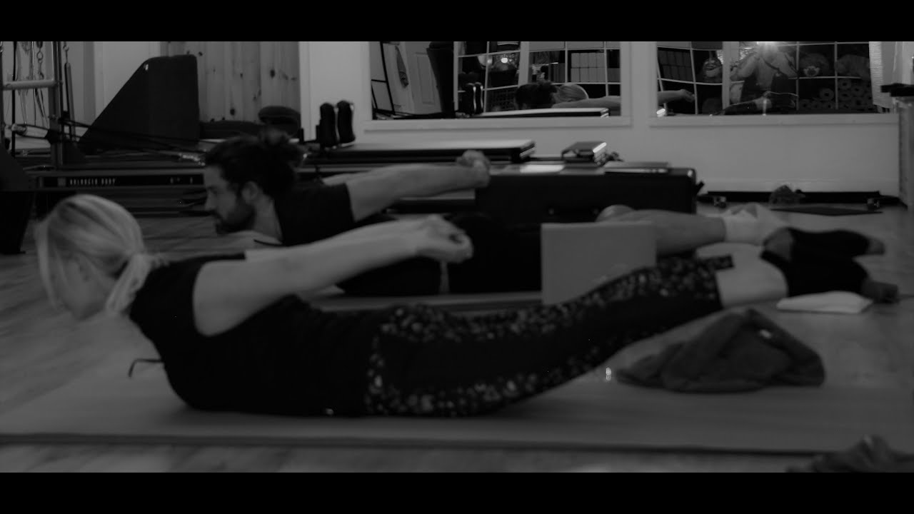 Pilates classical double leg kick - YouTube