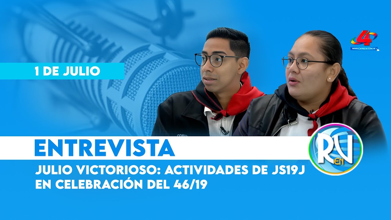 Julio Victorioso: actividades en celebración del 46/19 🔴⚫🇳🇮🕊️ | Revista ...