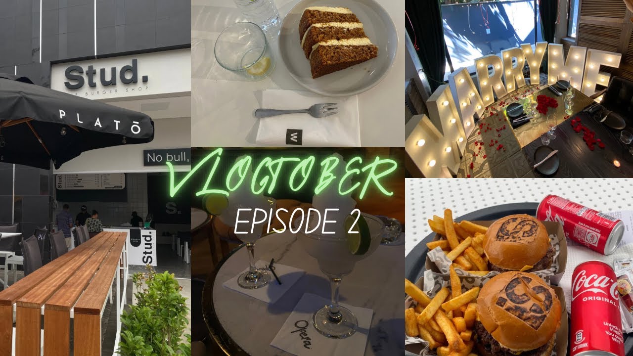 VLOGTOBER EP2: STUD BURGER REVIEW, MARRIAGE PROPOSAL SETUP || #roadto2k ...