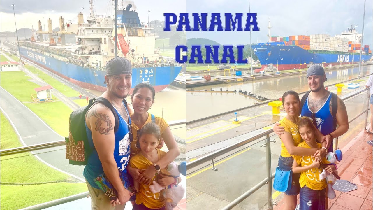 HOW THE PANAMA CANAL WORKS | PANAMA CANAL | SKYE and Family - YouTube