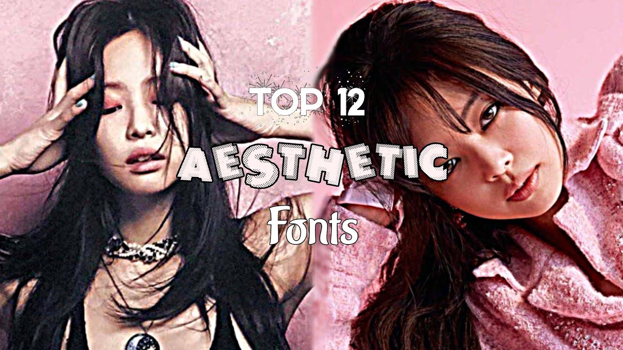 Top 12 *free* aesthetic fonts for your edit #fypシ #fonts #viral #edit # ...