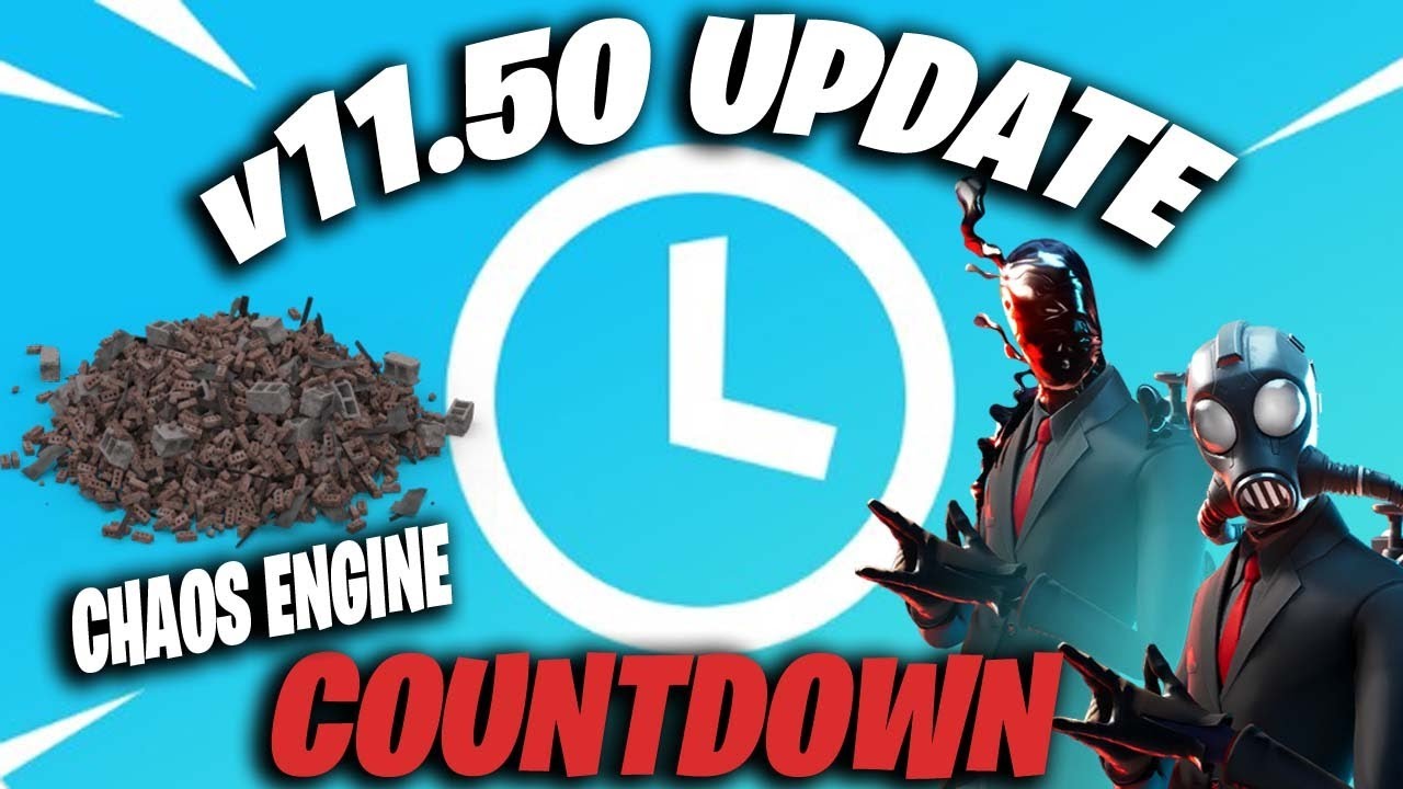 FORTNITE ( v11.50 ) UPDATE LIVE - NEW ( CHAOS PHYSICS ENGINE ) IN GAME ...