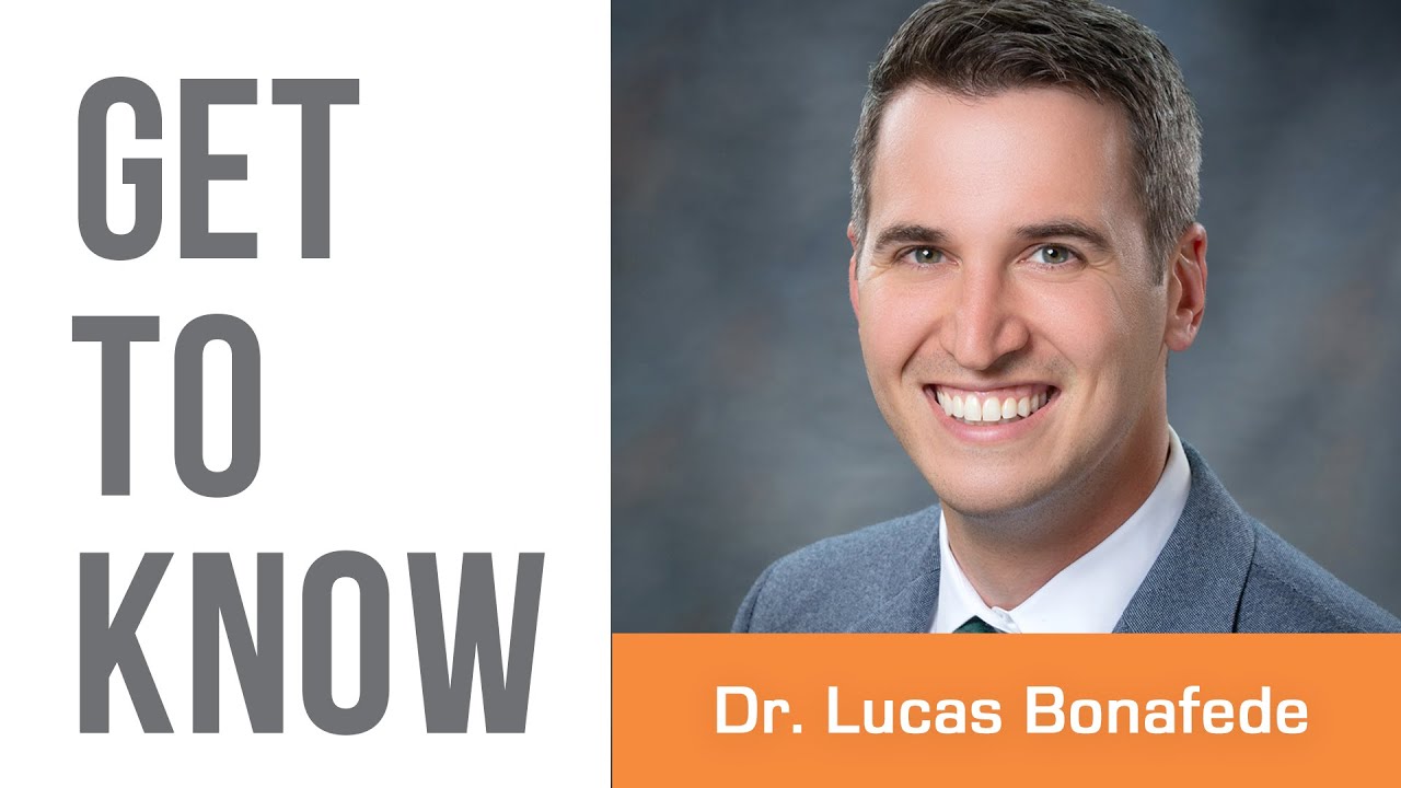 Get to Know - Dr. Lucas Bonafede - YouTube