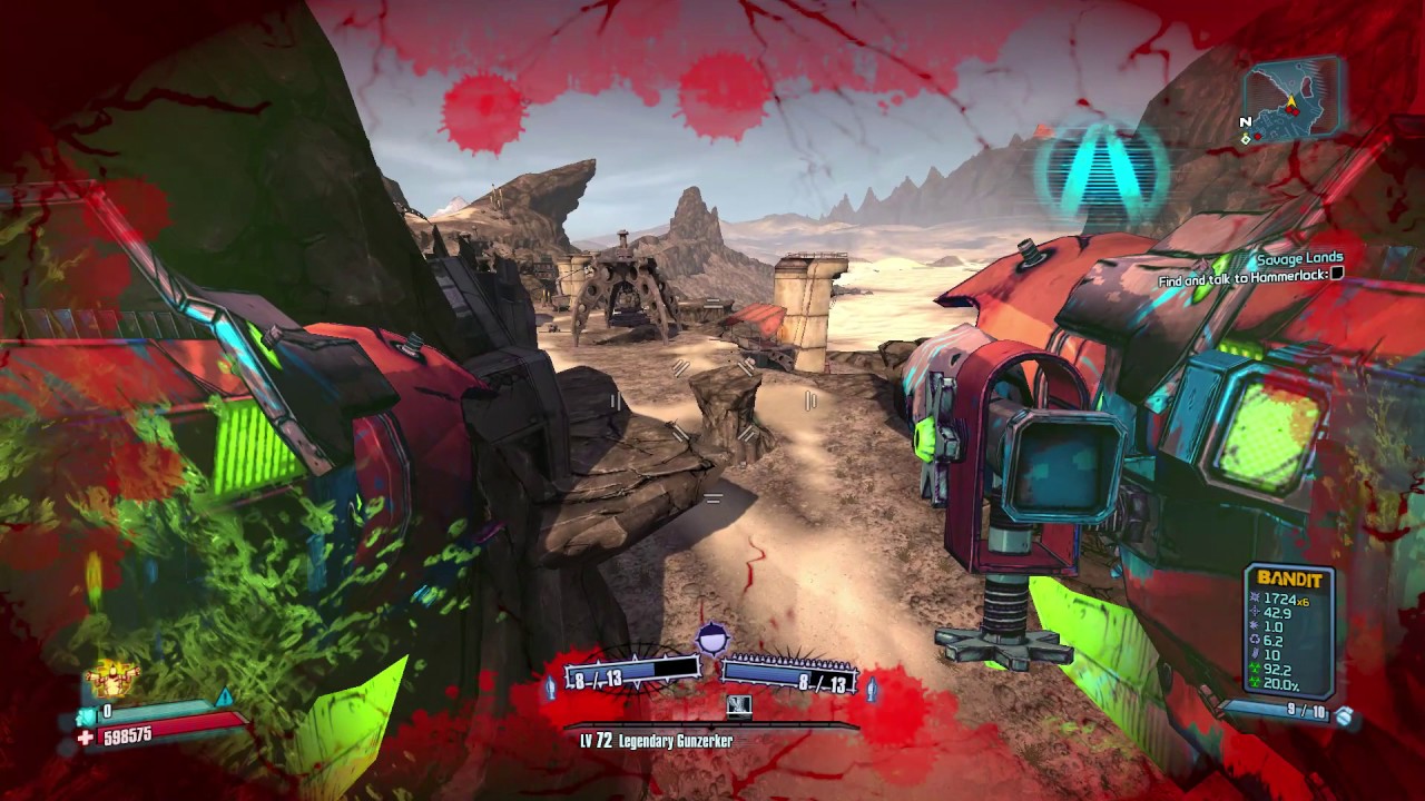 Borderlands 2 | Rocket Jumping Salvador in Lynchwood - YouTube