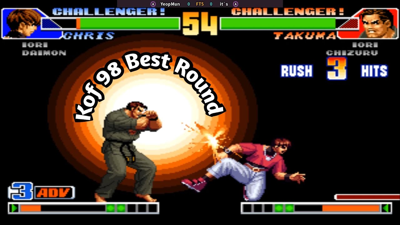 Kof 98 Best Rounds Iori, Takuma | Ep.1 #Videogame - YouTube