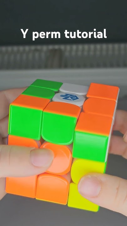 how to do the y perm - YouTube