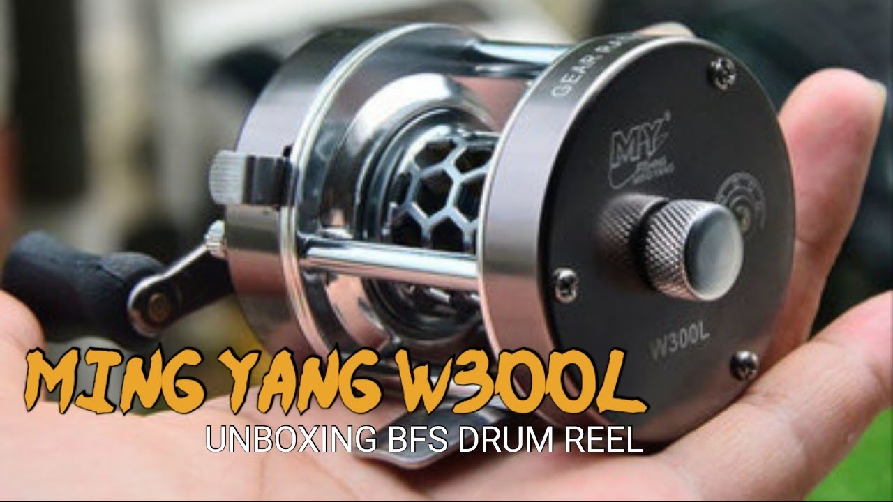 Unboxing Reel Bajet | Bfs Drum Reel | Ming Yang W300L | Mirip Abu ...