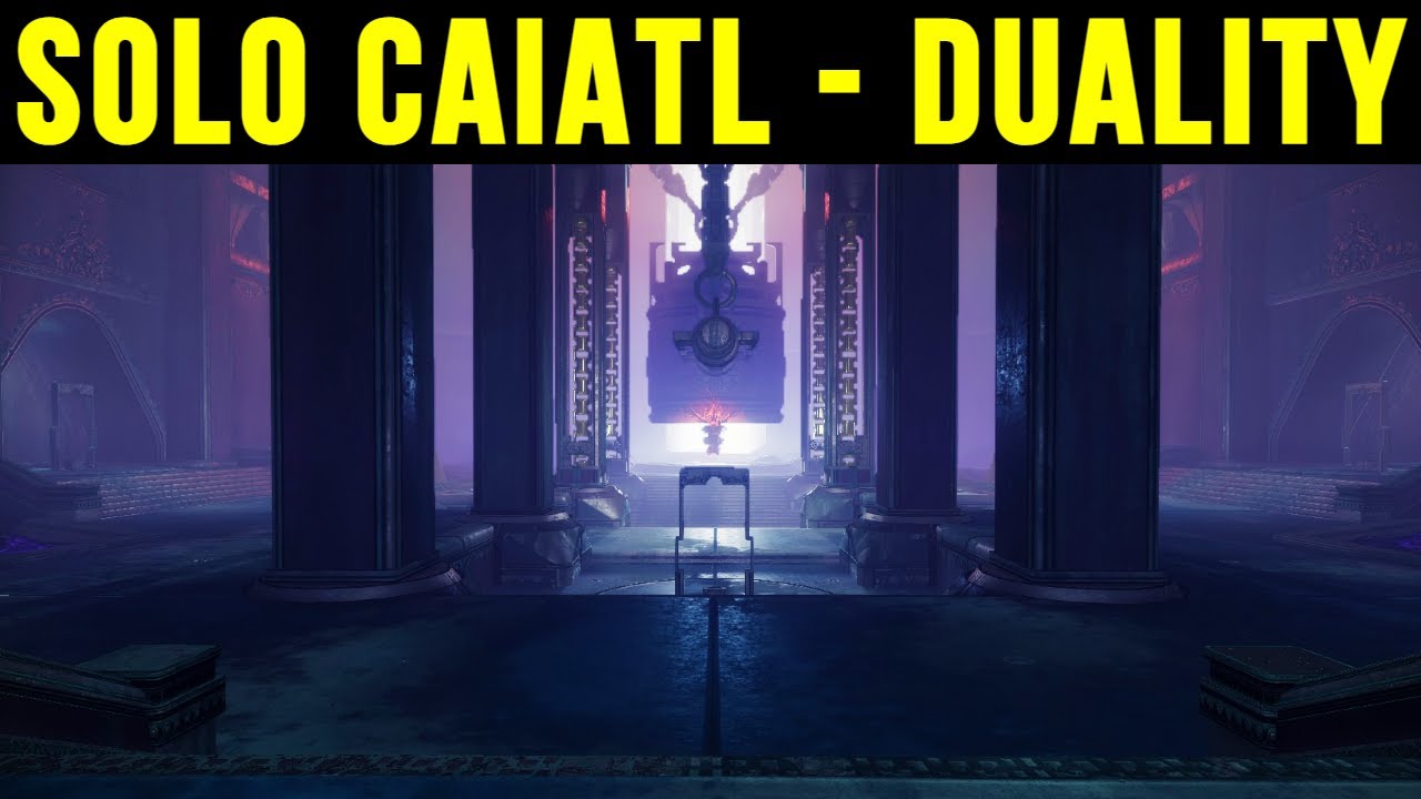 Solo Caiatl Boss Fight - Duality Dungeon // Destiny 2 - YouTube