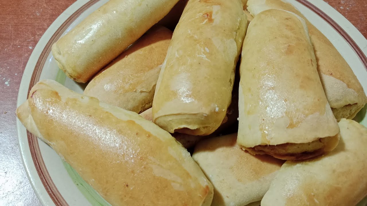 Corn beef bread rolls; home baked delicious beef rolls. - YouTube