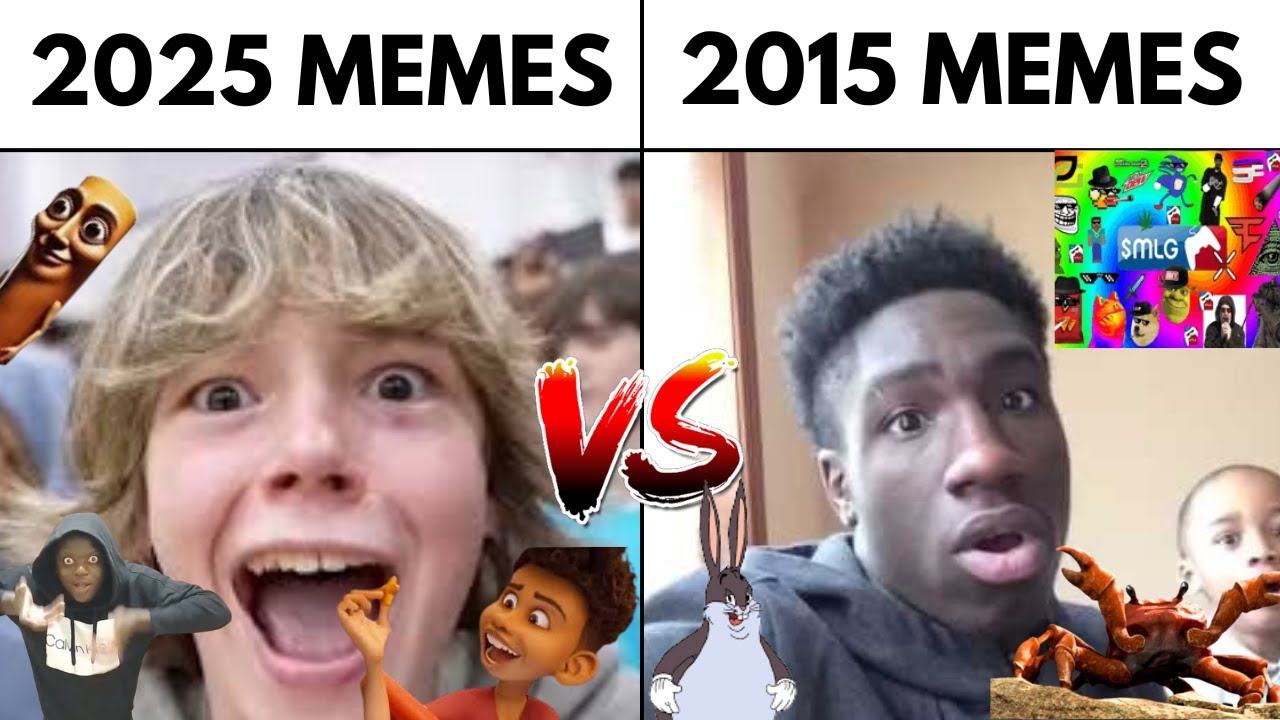 2025 Brainrot Memes vs Great Meme Reset: 2025 Memes vs 2015 Memes - YouTube