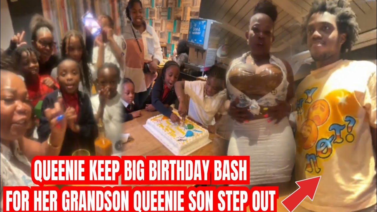 Queenie Step Out With Her Son & Keep Big Birthday Party For Her ...