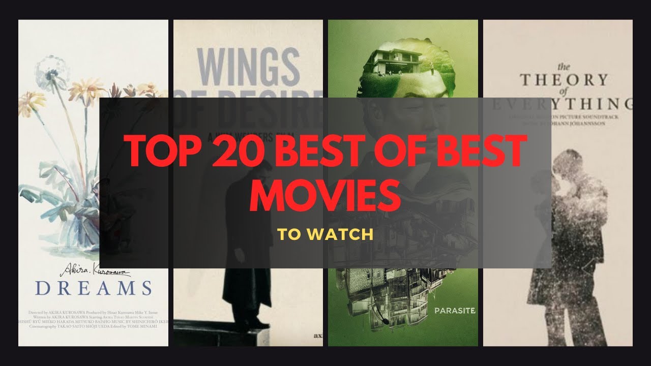 Top 20 Movies You Must Watch – Best Of Best Movie Recommendations for ...