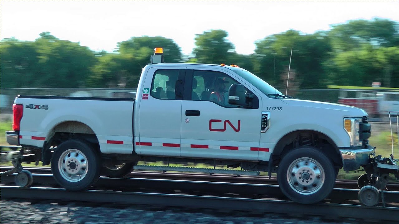 CN Hi-Rail Truck August 11, 2023 - YouTube