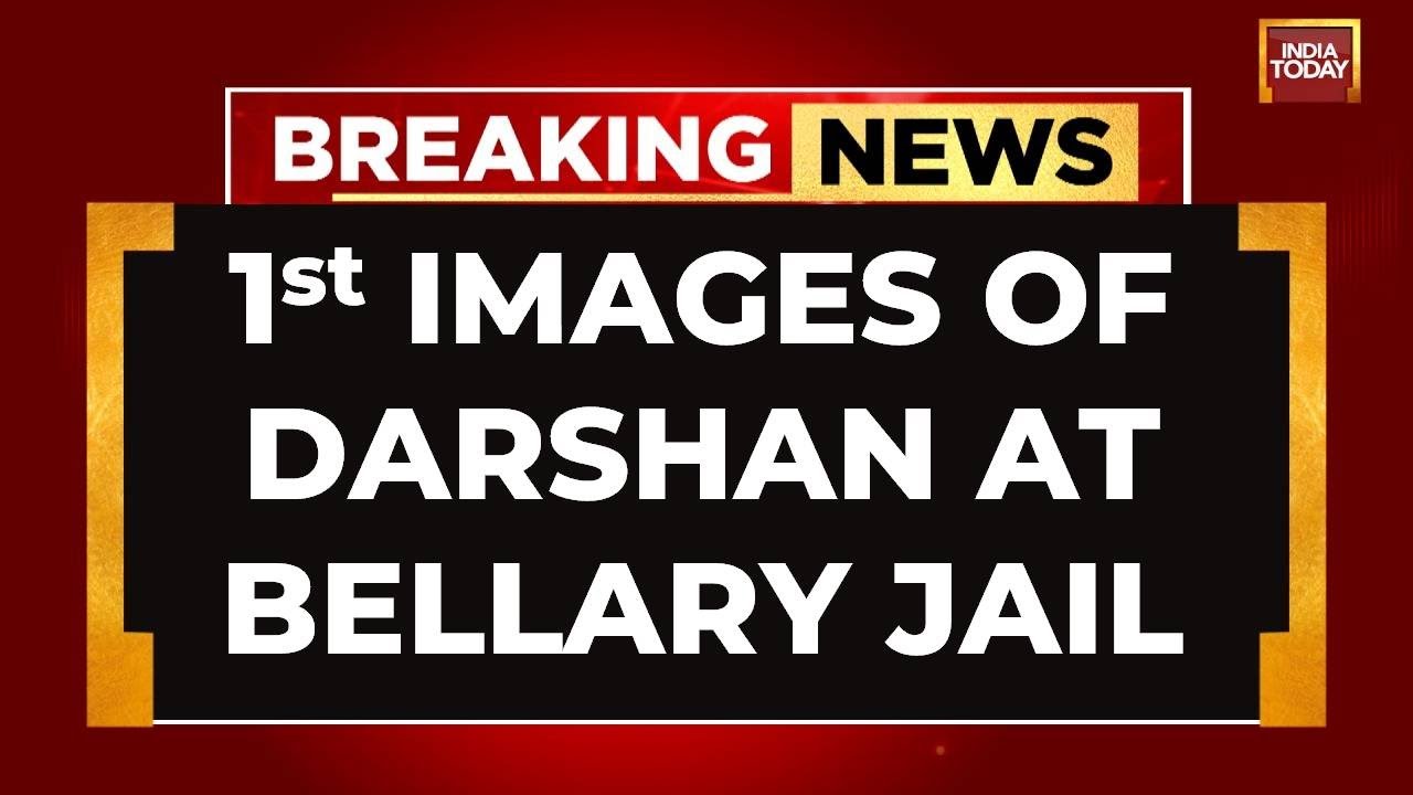 1st Images Of Darshan At Bellary Jail | Murder Accused Moved To New ...