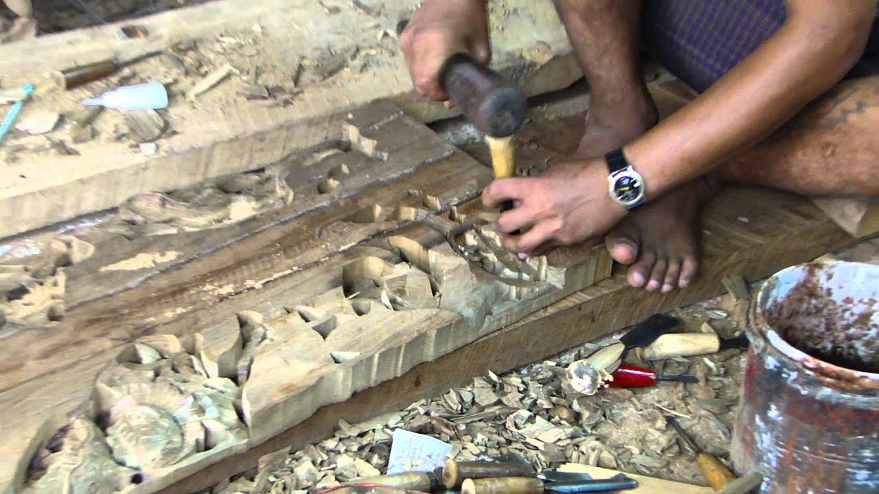 wood carving process.MP4 - YouTube
